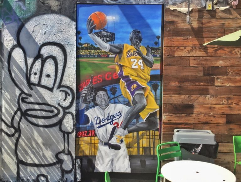 Where You Can Find 6 LA Lakers Murals In Los Angeles (plus 1 MJ piece)